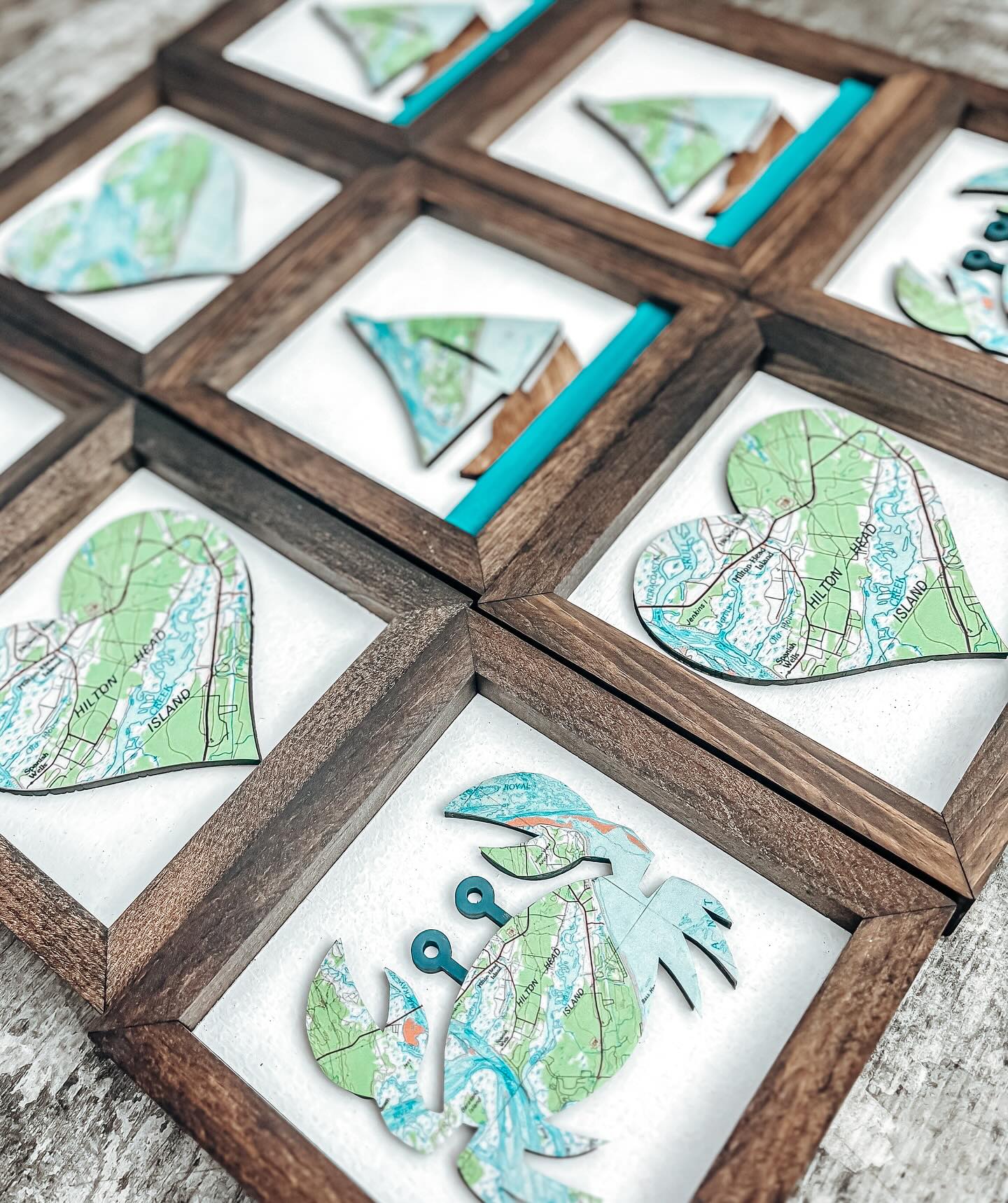 Customized Maps – Pretty Little Detailz